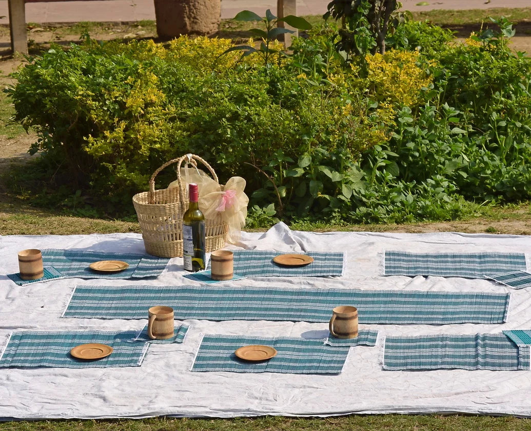 Bamboo Dining Mat Set | Silpakarman